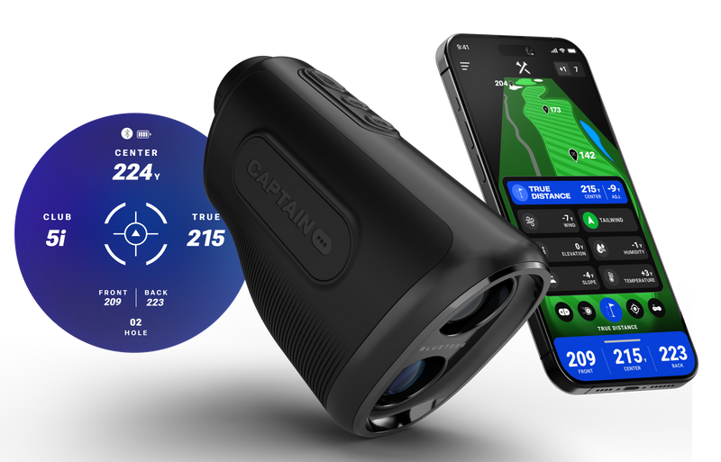Captain Pro Golf Rangefinder – AI-Powered, GPS, 7X & 1200-Yard Range ...